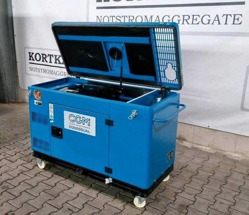 Diesel Notstromaggregat 13 KVA - mit AVR | Kortkamp Notstromaggregate